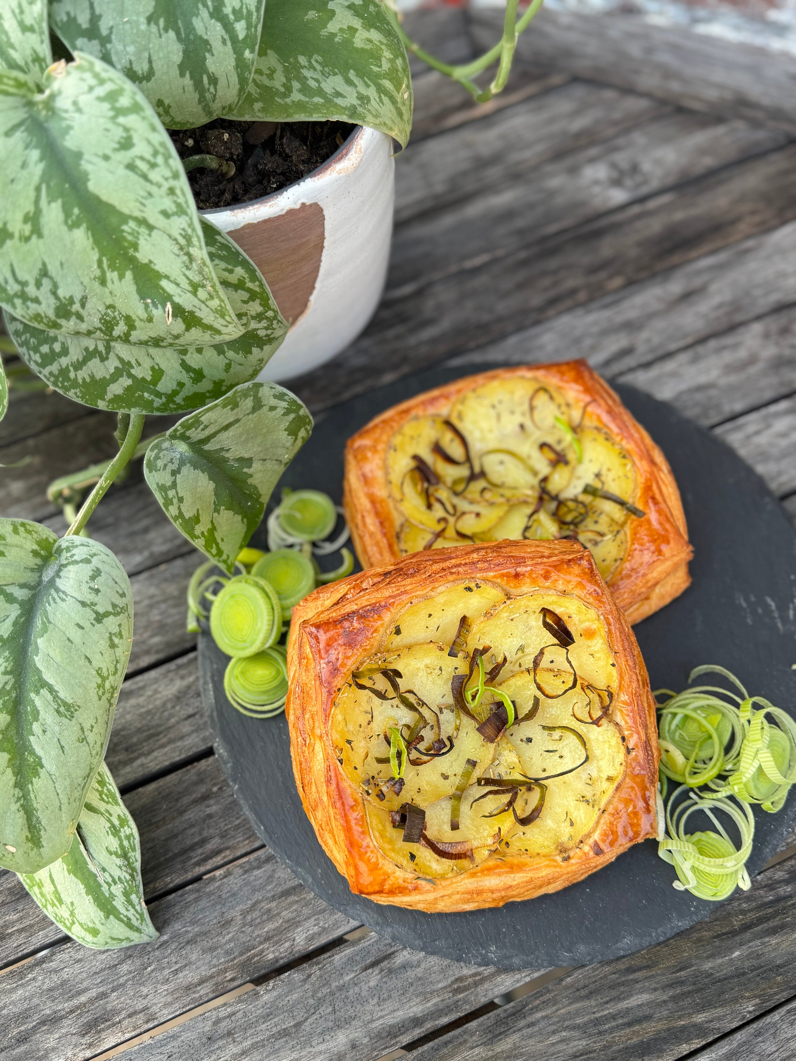 Potato Leek Danish | Rise Bakery - Artisan Bread and Pastries